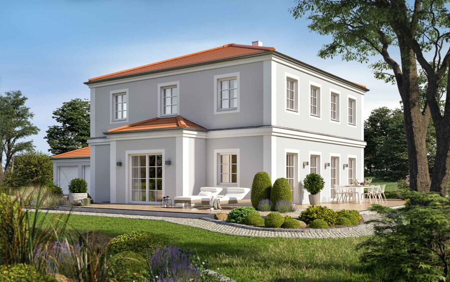 Stadtvilla im klassischen Stil | mkm traumhäuser